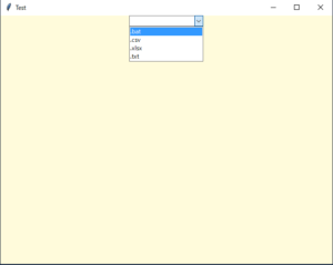 【Python応用】Tkinterでアプリ作成-Comboboxの使用例まとめ-